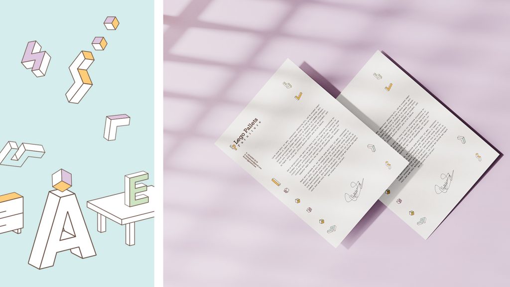 Lego Pallets Furniture - Visual Brand Identity • Squad.