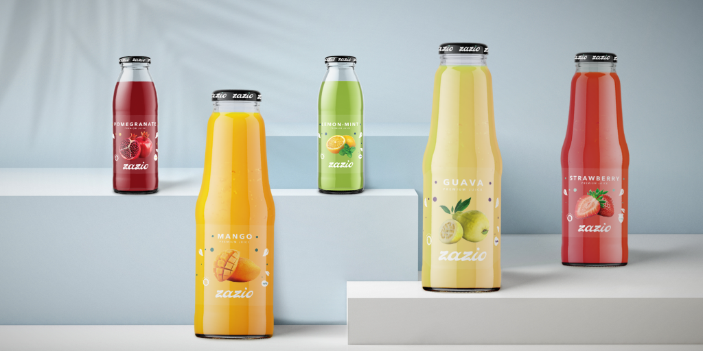 Zazio Juice - Packaging • Squad.