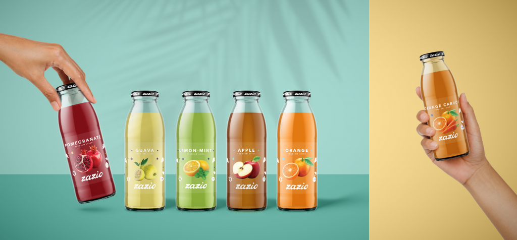 Zazio Juice - Packaging • Squad.
